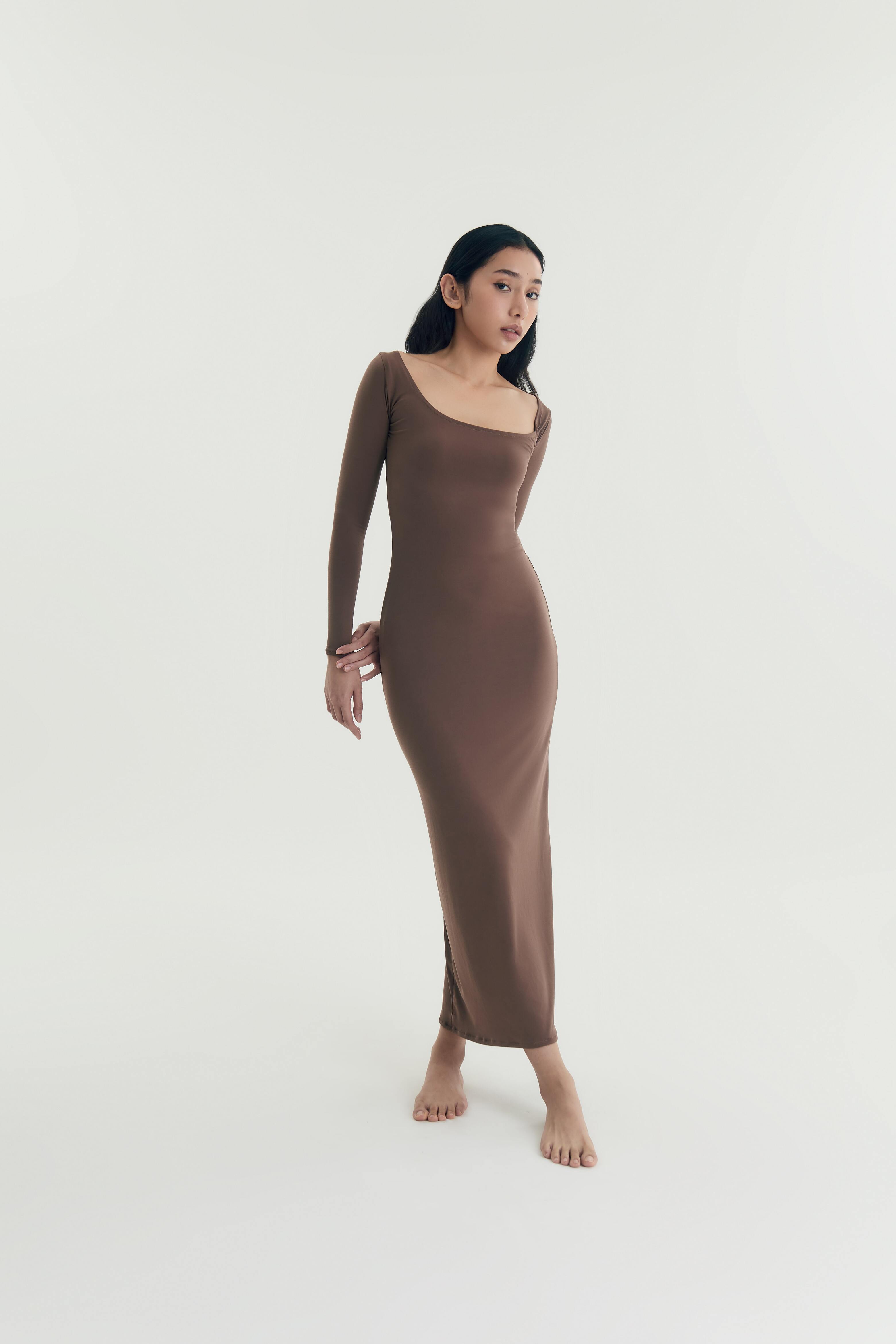 Ore Basic Long Dress – Gailbook